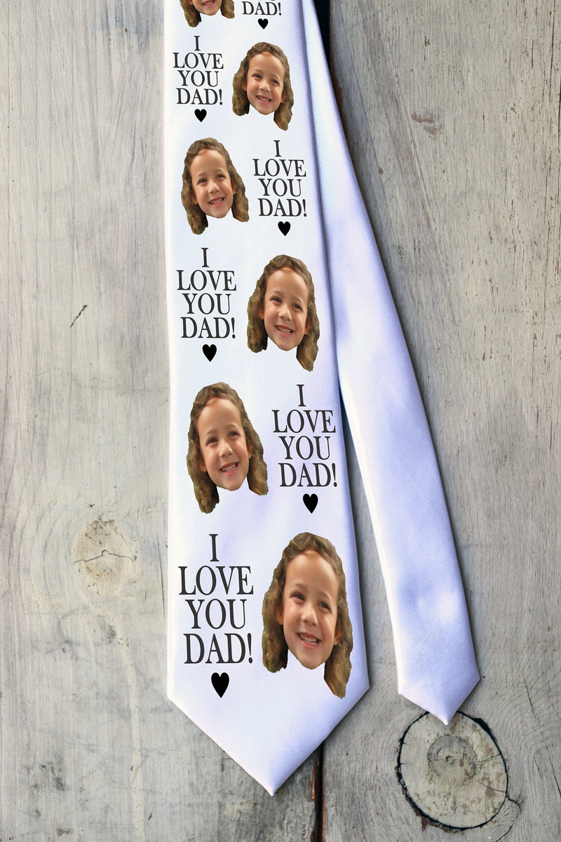 Photo Tie, Father's Day Tie, Dad Tie, Custom Tie, Personalized Tie "I ...