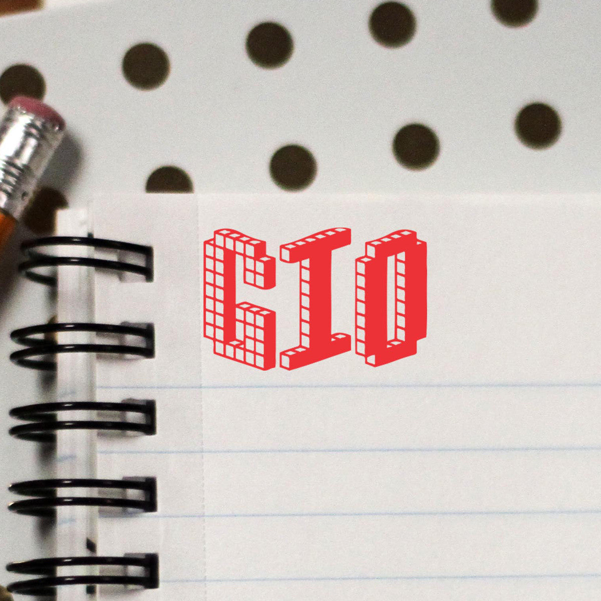 Personalized Kids Name Stamp - "Gio" Block – Stamp Out