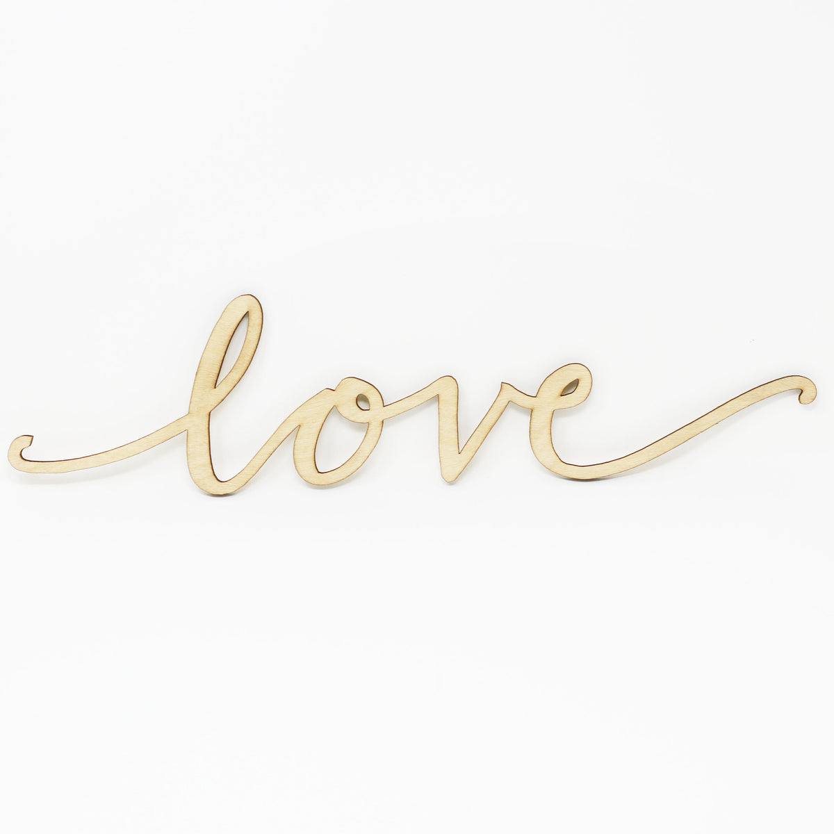 Cut Out Word Sign, "Love" – Stamp Out