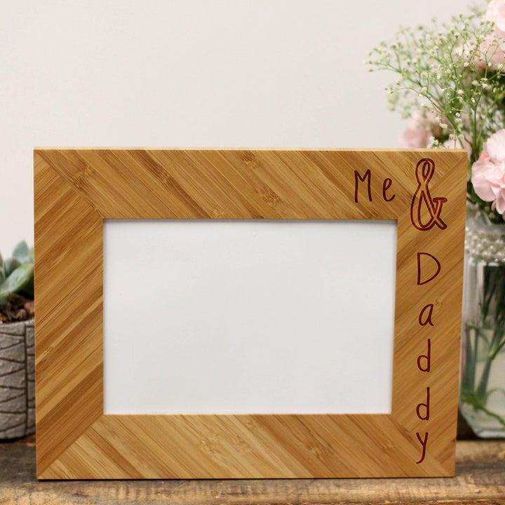 "Me & Daddy" Picture Frame – Stamp Out