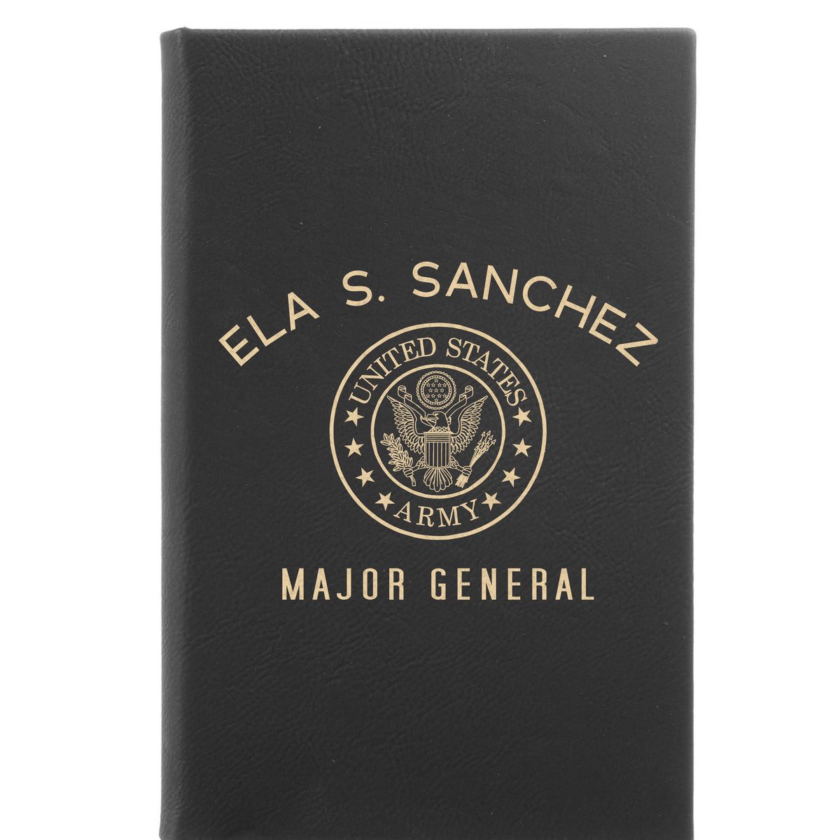 Personalized Journal - "Major General Army" – Stamp Out