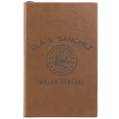 Personalized Journal - "Major General Army" – Stamp Out