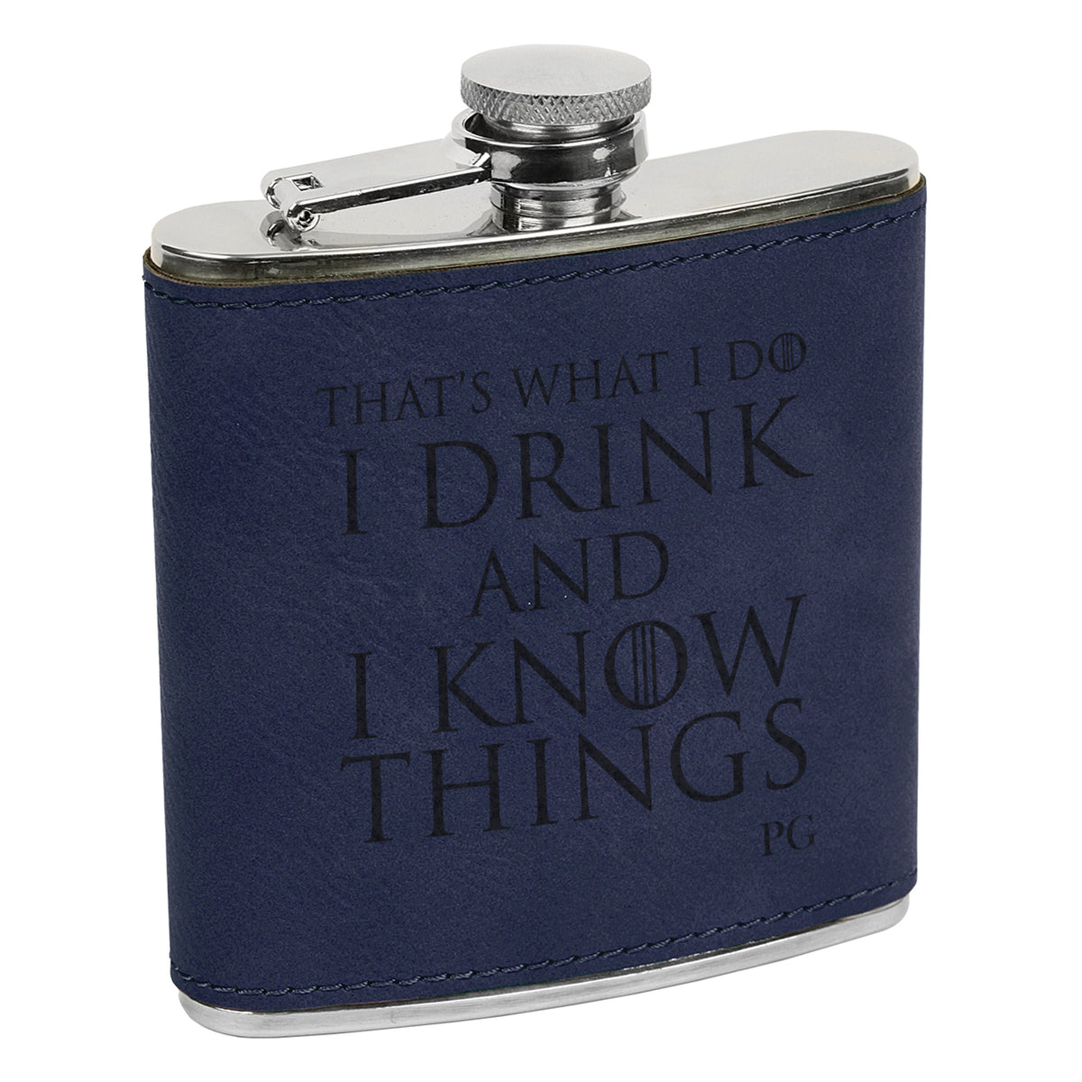 Game of Thrones Flask, Custom Engraved Flask with Initials, Custom Fla ...