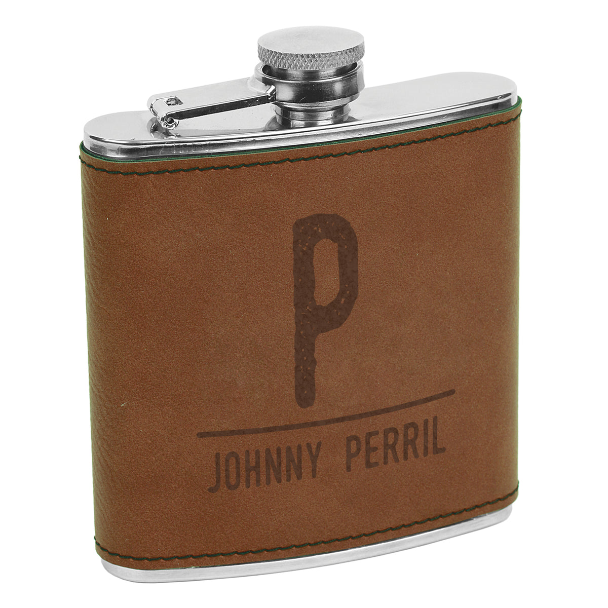 Custom Initial & Last name Flask, Custom Engraved Flask with Initials ...