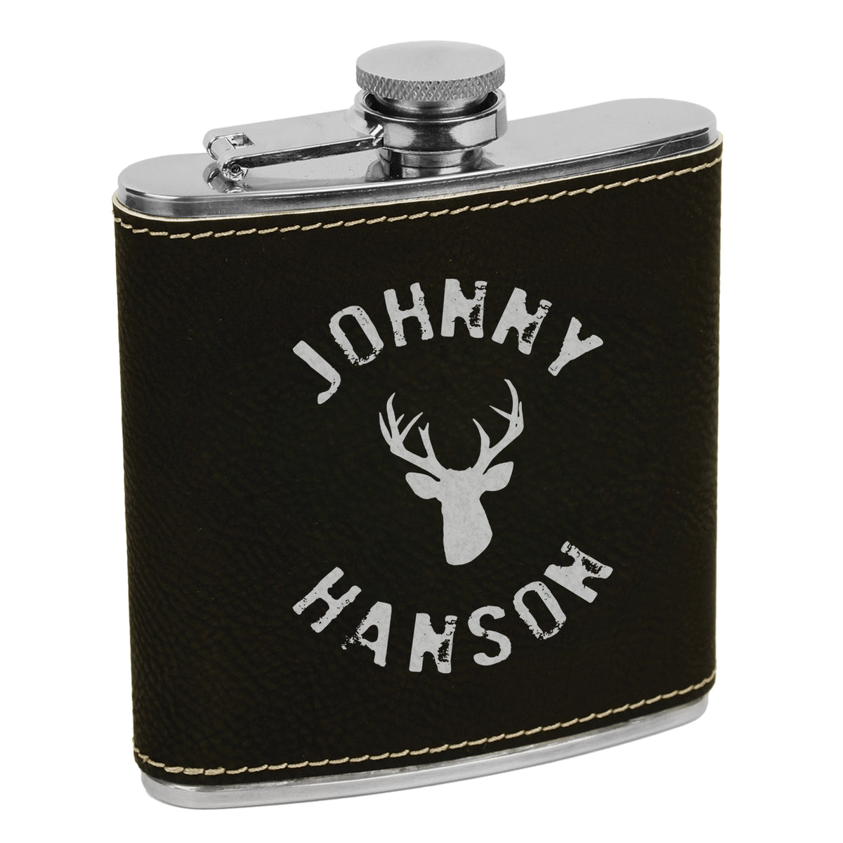 Deer Flask, Custom Name Flask, Hunting Flasks, Custom Flask, Personali ...