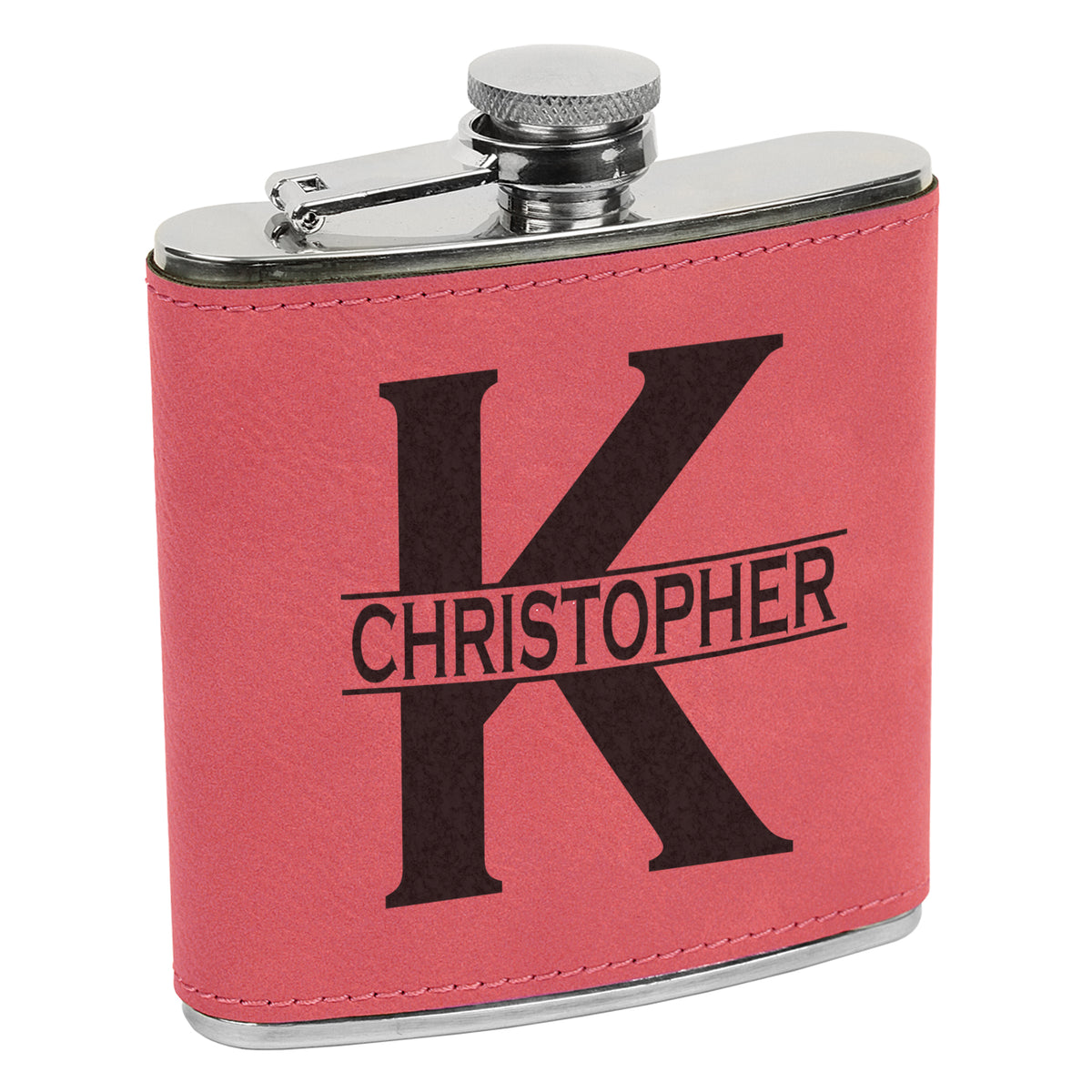 Flask with initial & name, Custom Initial Order, Custom Flask, Persona ...