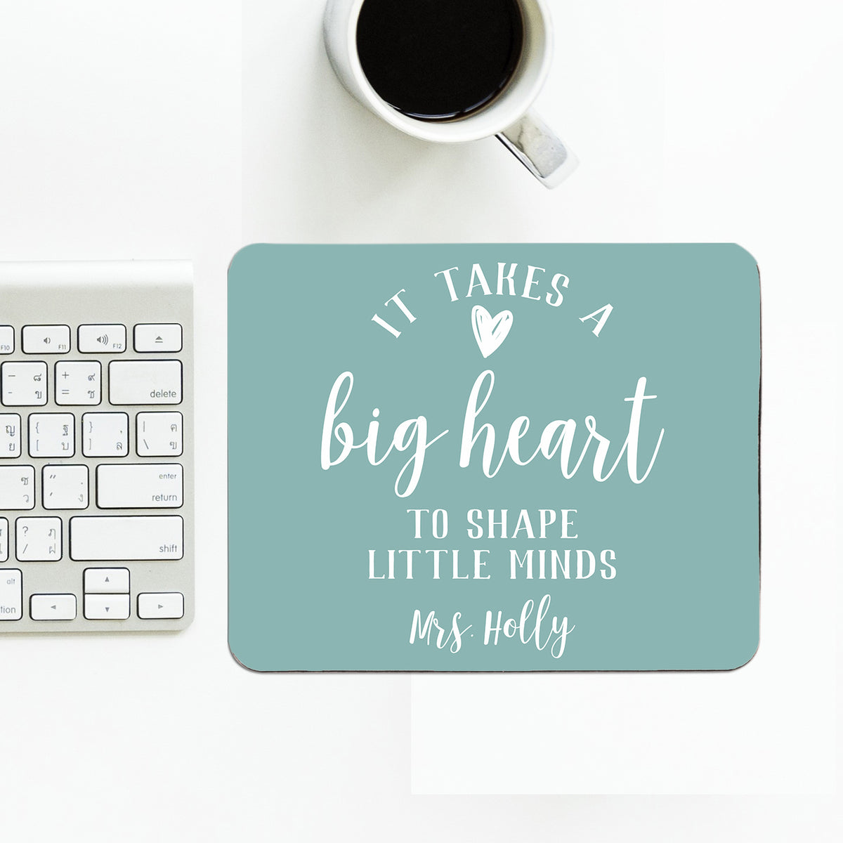 Personalized Mouse Pad With Quote – Stamp Out