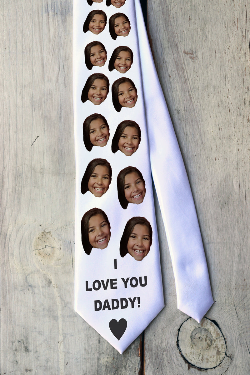 Photo Tie, Father's Day Tie, Dad Tie, Custom Tie, Personalized Tie "I ...