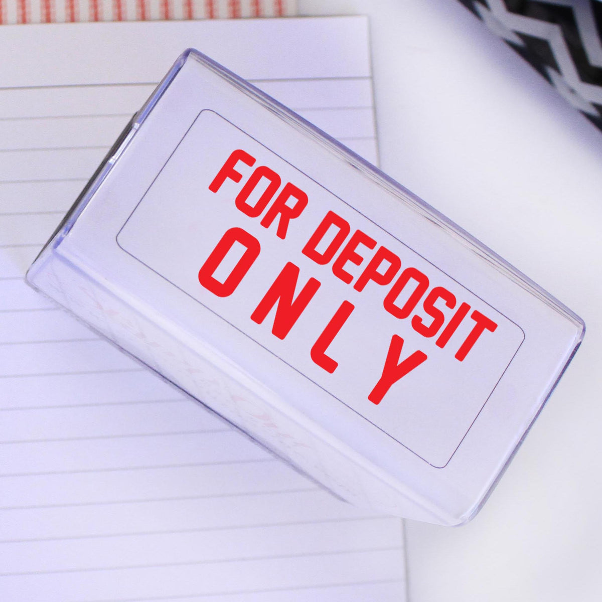 Self Inking "FOR DEPOSIT ONLY" Stamp – Stamp Out